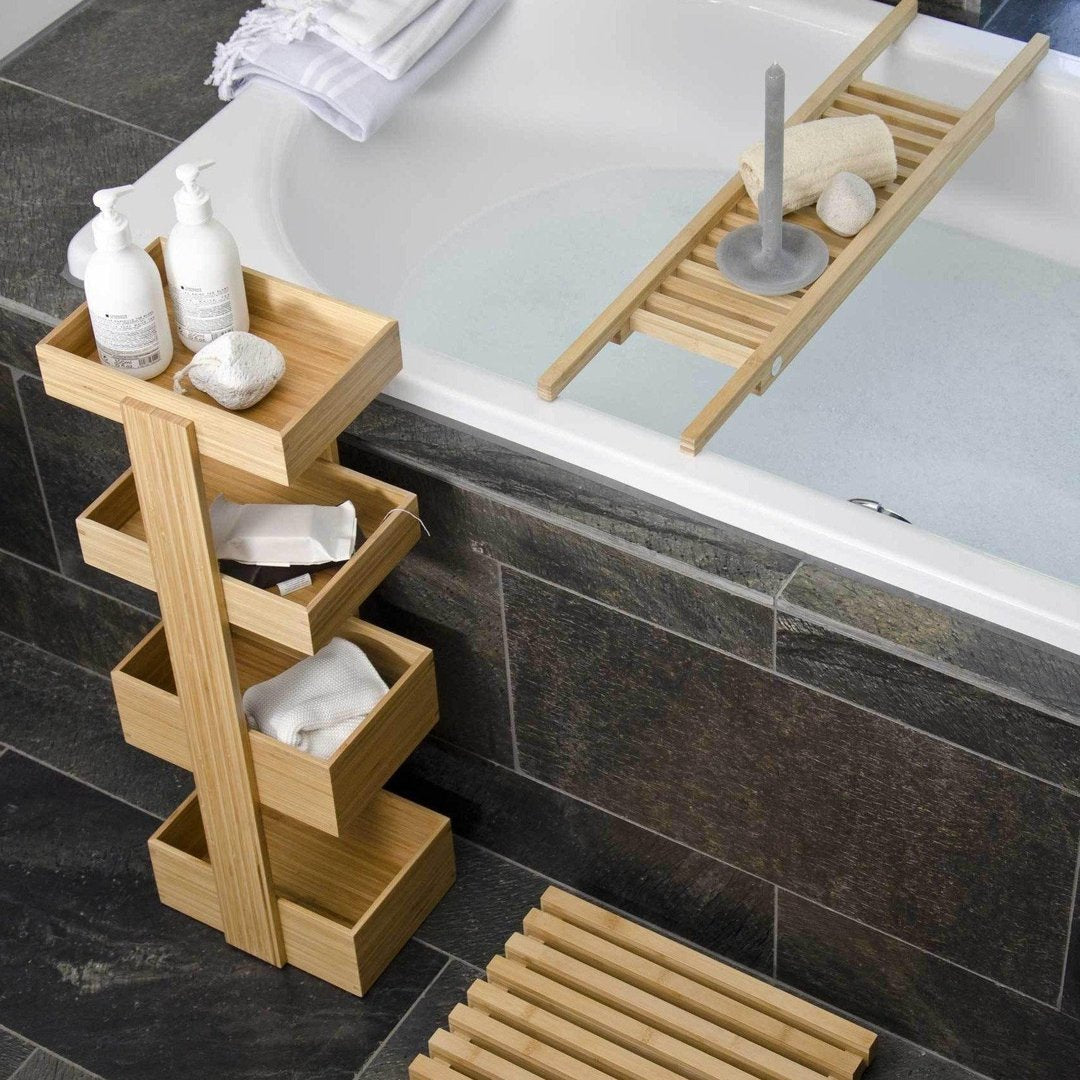 Arena 4 Tray Caddy - Bamboo – Lime Lace