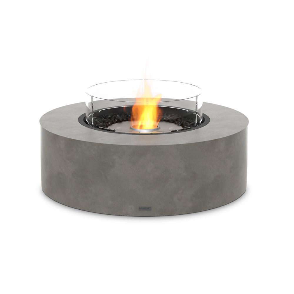 Ark 40 Bioethanol Fire Pit Table - Natural Grey - EcoSmart Fire - Bio ...