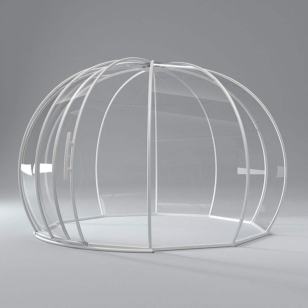 Astreea Igloo Max Garden Dome With Sliding Door – Lime Lace