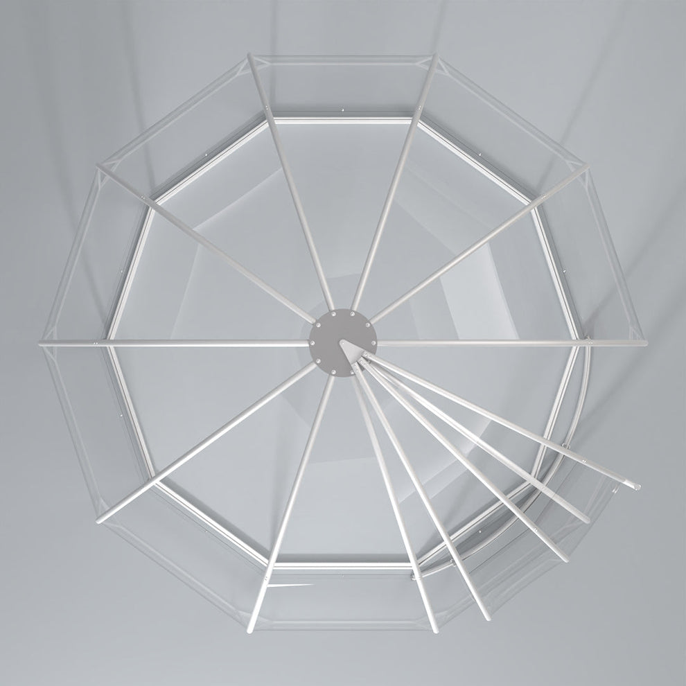 Astreea Igloo Max Garden Dome With Sliding Door – Lime Lace