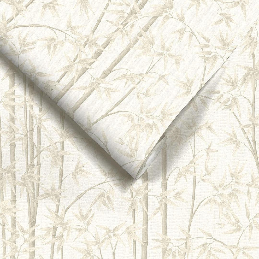 Bamboozle Wallpaper - Magnolia – Lime Lace