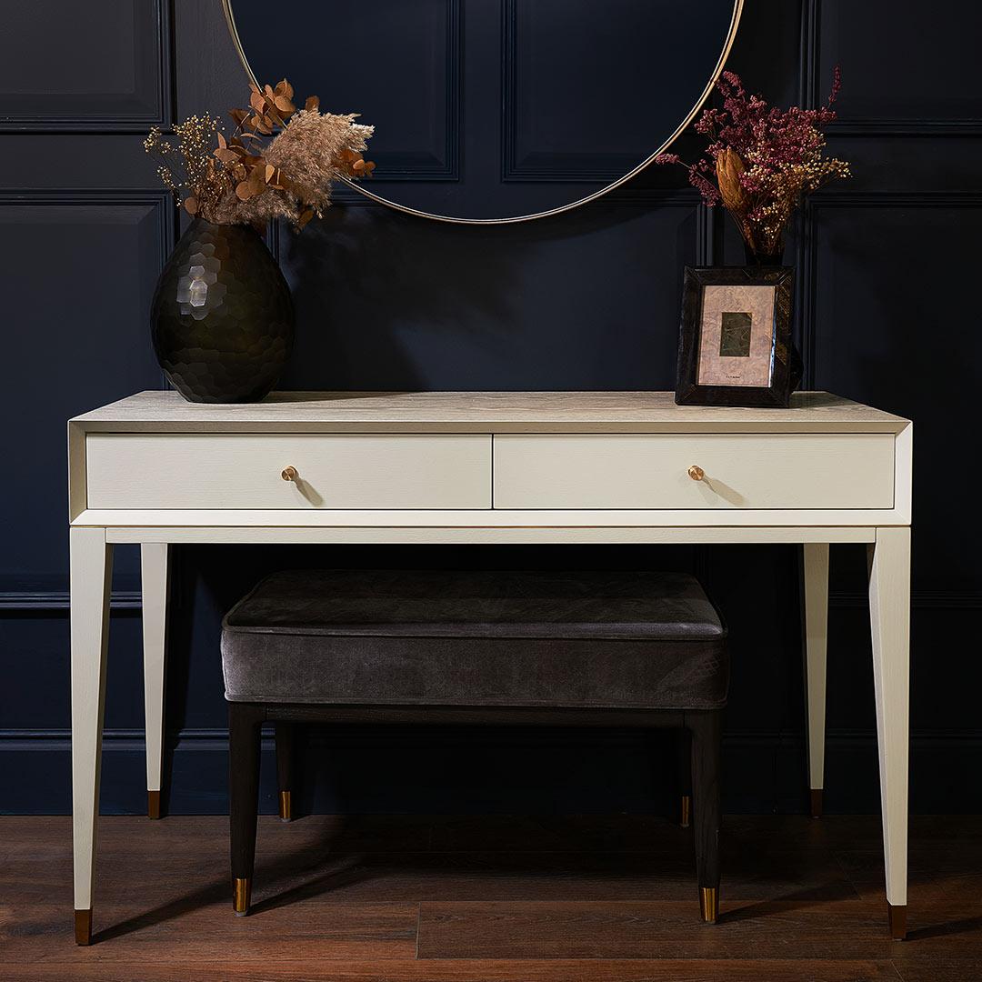 Bayeux White Dressing Table – Lime Lace Ltd