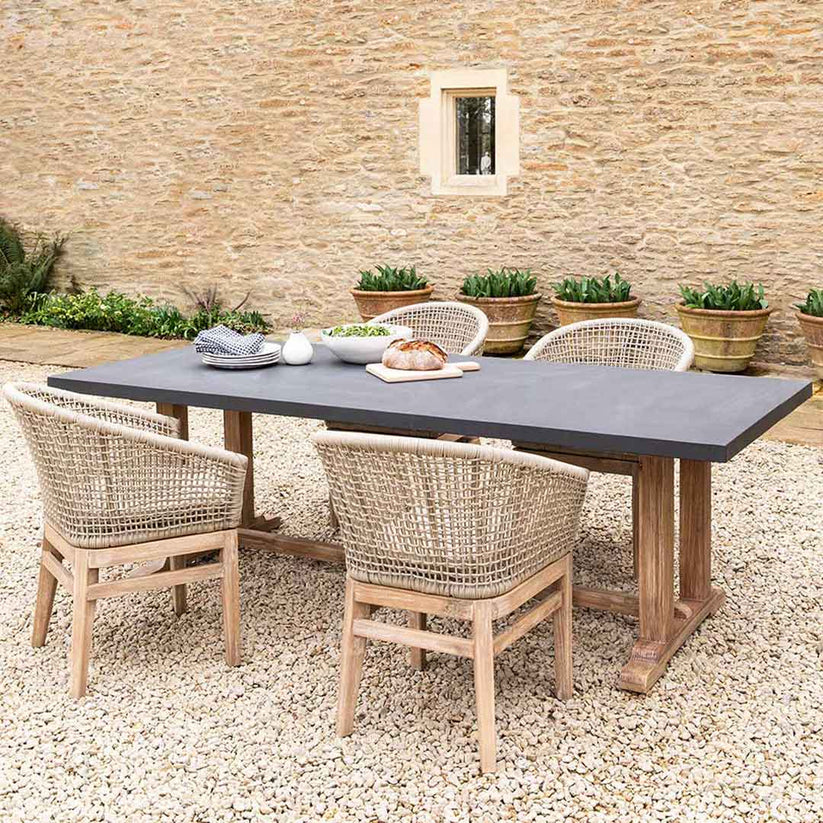 Burcot Dining Table – Lime Lace