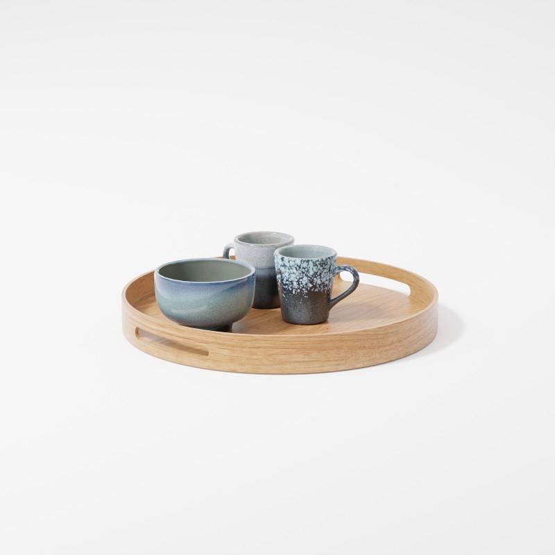 Busboy 308 Bistro Tray - Oak – Lime Lace