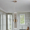 Colmar Bronze Pendant – Lime Lace