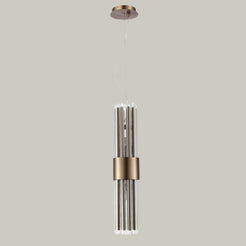 Colmar Bronze Pendant – Lime Lace
