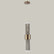 Colmar Bronze Pendant – Lime Lace