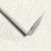 Debra Zebra Print Wallpaper - Putty – Lime Lace