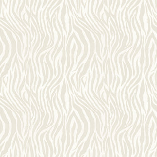 Debra Zebra Print Wallpaper - Putty – Lime Lace
