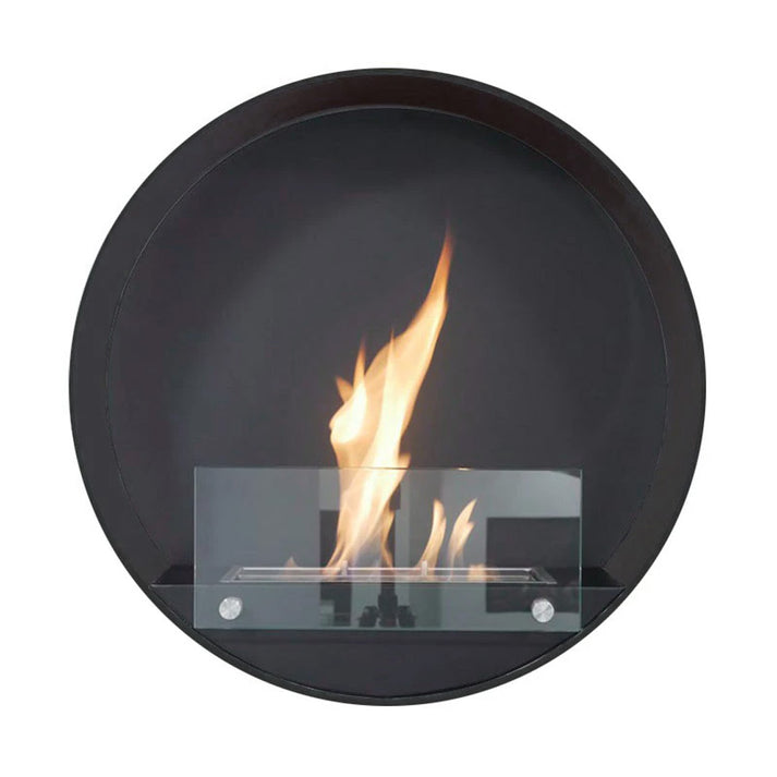 Delaware Wall Mounted Bioethanol Fire – Lime Lace