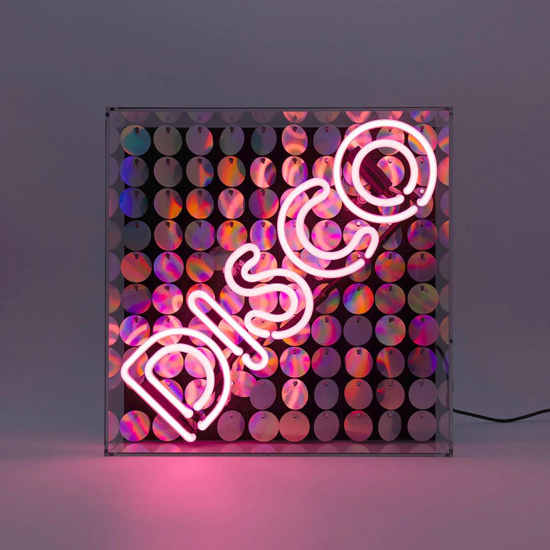 Disco Sequins Neon Sign - Pink – Lime Lace