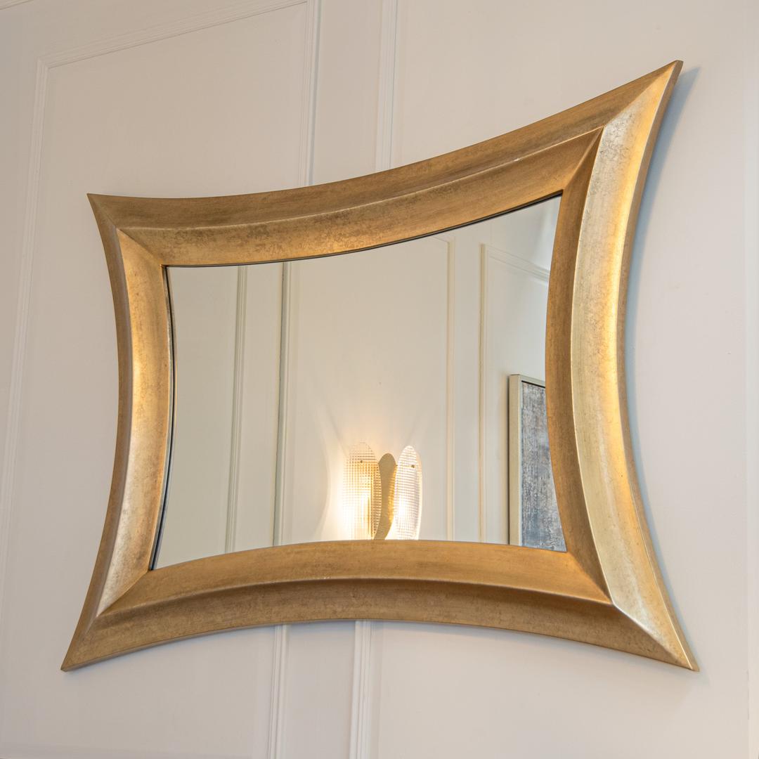 Distressed Bronze Coco Mirror – Lime Lace