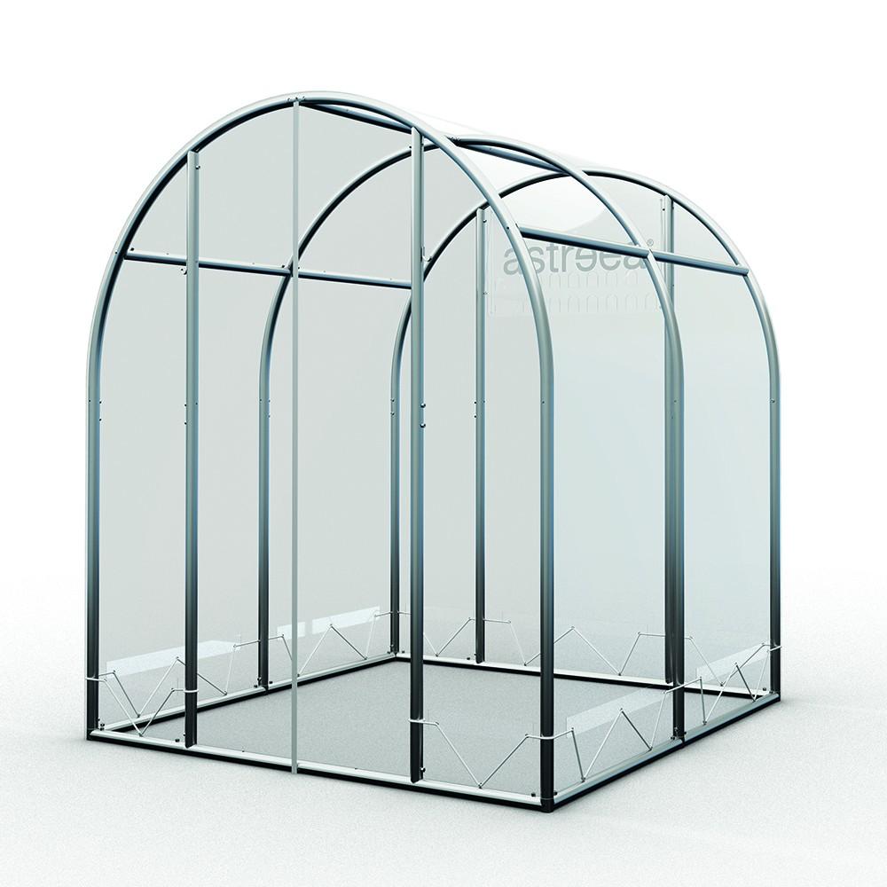 Downtown Weatherproof Garden Dining Pod – Lime Lace