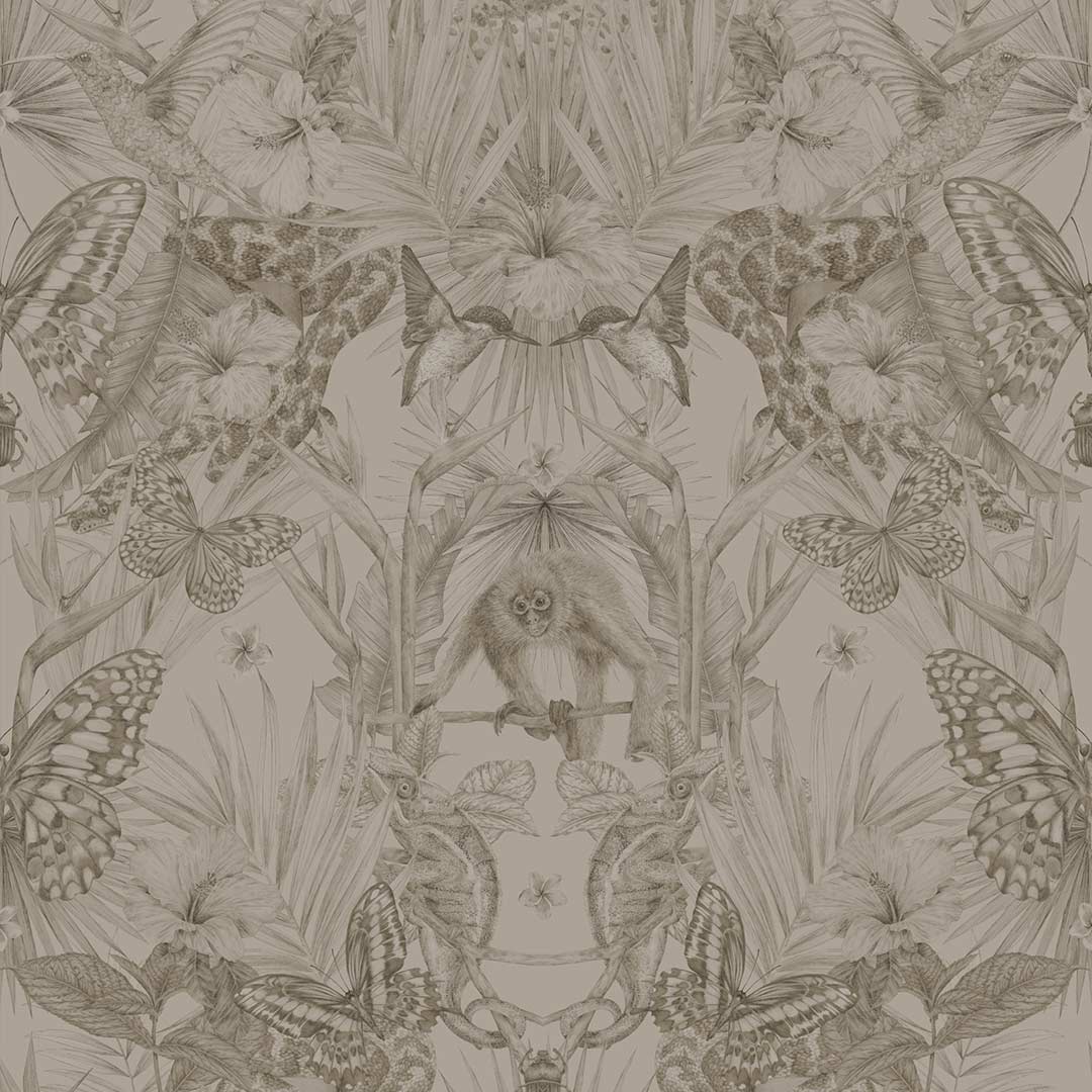 Exotica Wallpaper - Golden Alabaster – Lime Lace Ltd
