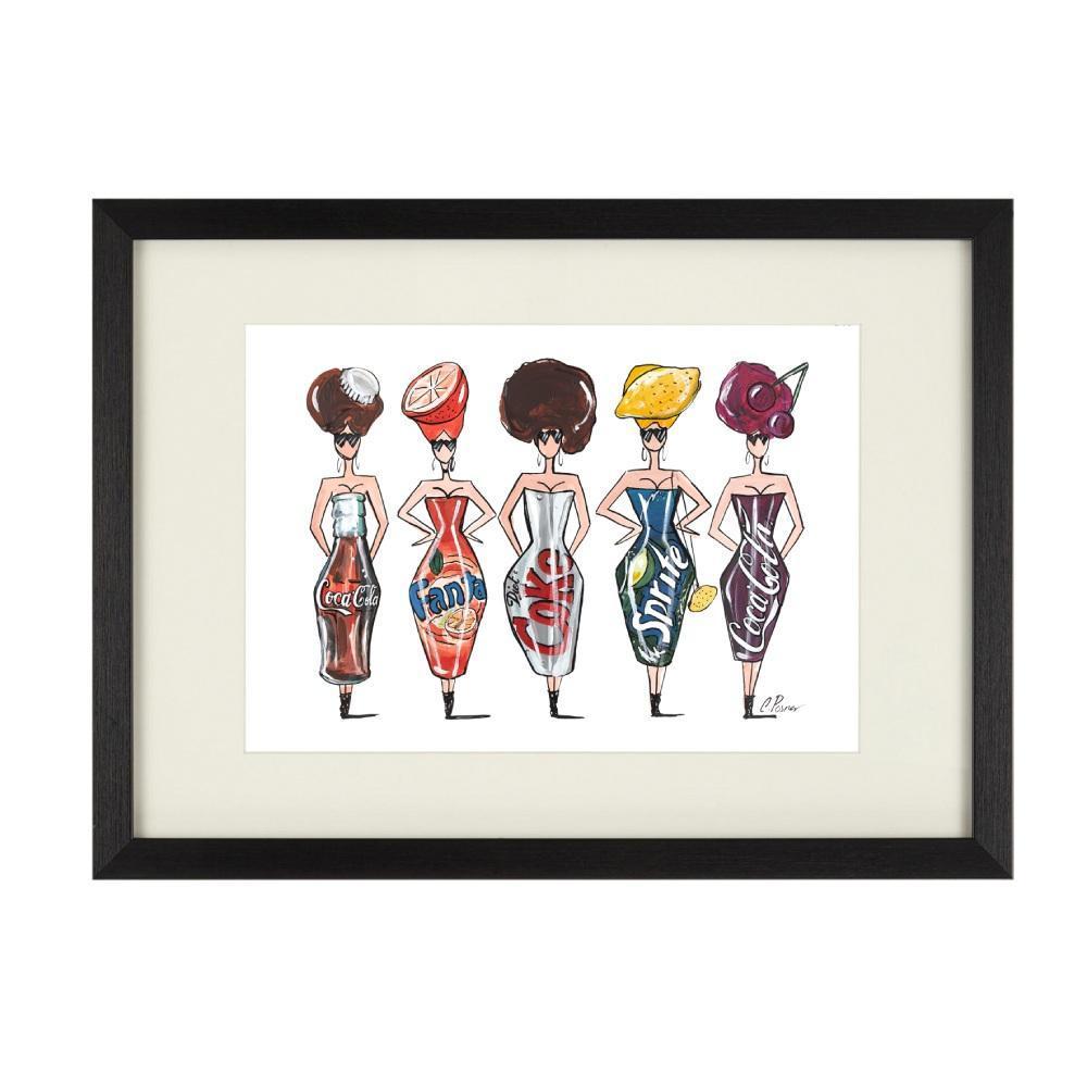 Fizzy Lizzy Limited Edition Print – Charlotte Posner – Lime Lace