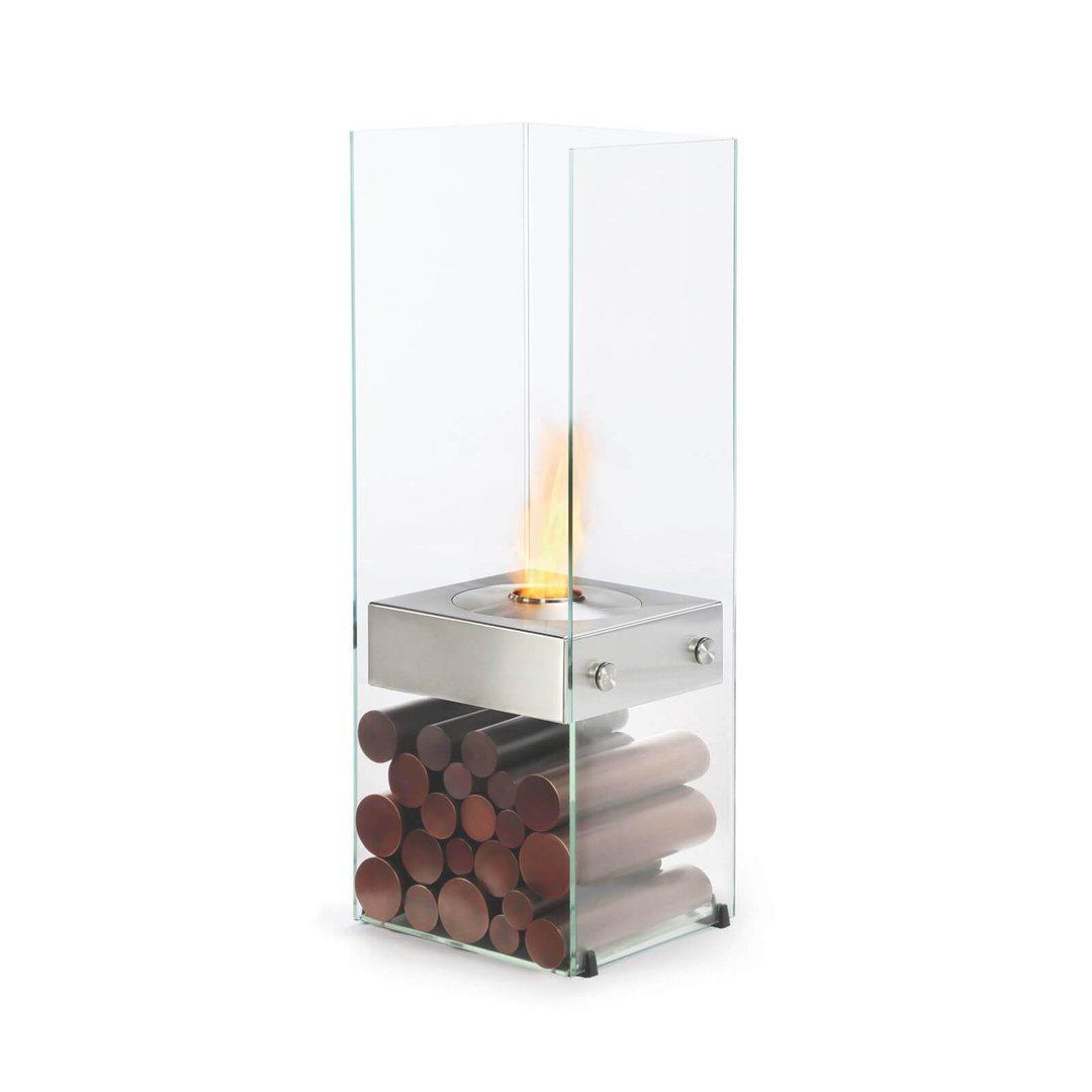 Ghost Freestanding Bioethanol Fire - EcoSmart Fire - Freestanding ...