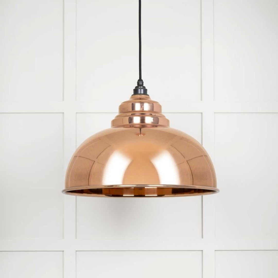 Harborne Pendant Ceiling Light - Copper – Lime Lace