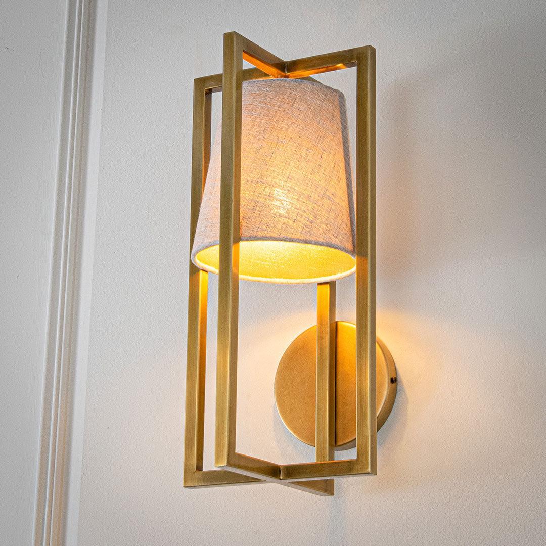 Hurricane Wall Light – Lime Lace