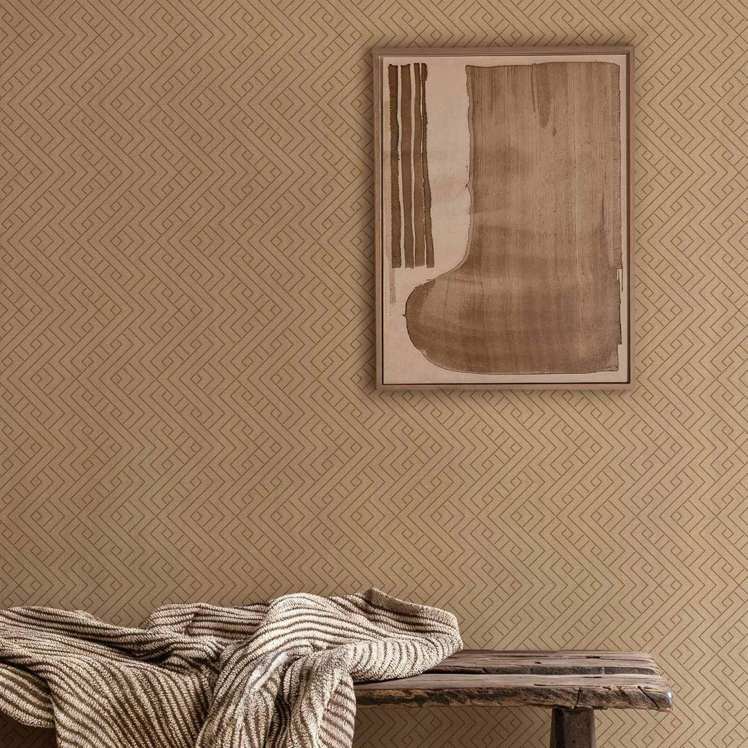 Interwoven Wallpaper - Coordonne – Lime Lace