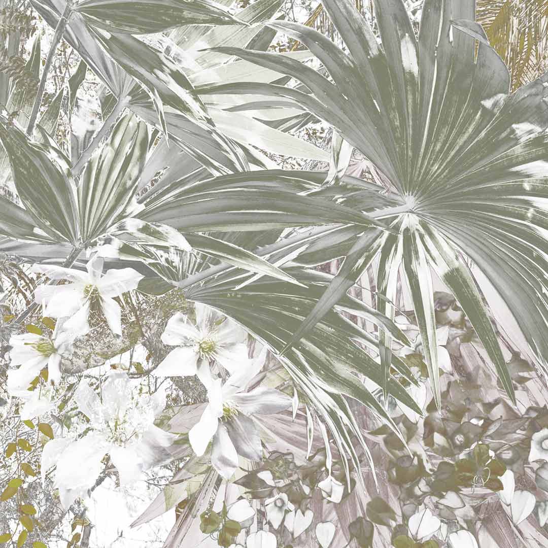 Jungle Mural Wallpaper - Ivory - Good & Craft – Lime Lace