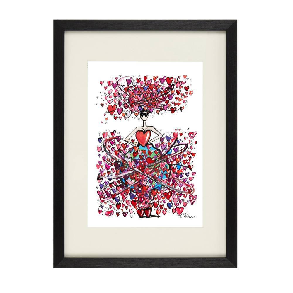 Love Makes The World Go Round Limited Edition Print – Charlotte Posner ...
