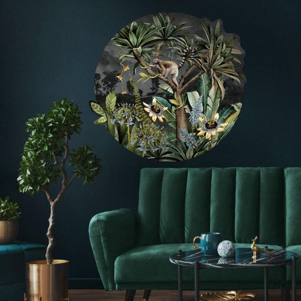 Madagascar Midnight Wall Decal - Avalana Design – Lime Lace