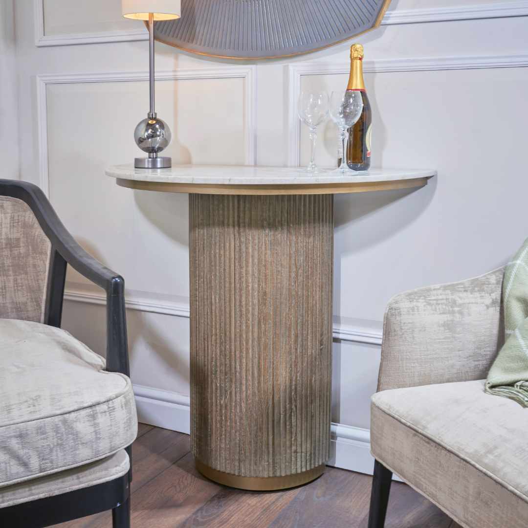 Maigue Console Table - RV Astley – Lime Lace