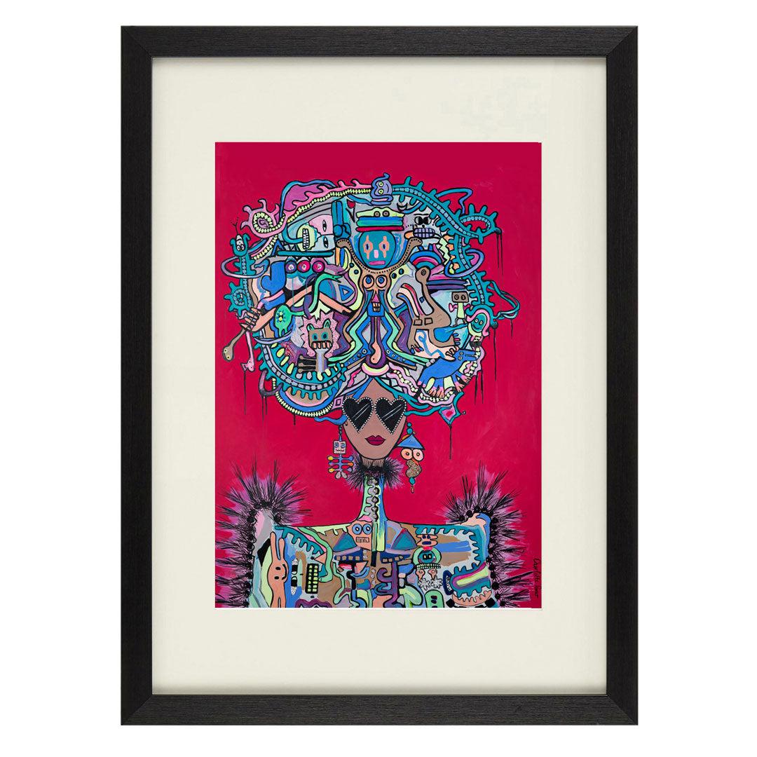 Maya Dream For Coya Limited Edition Print – Charlotte Posner – Lime Lace