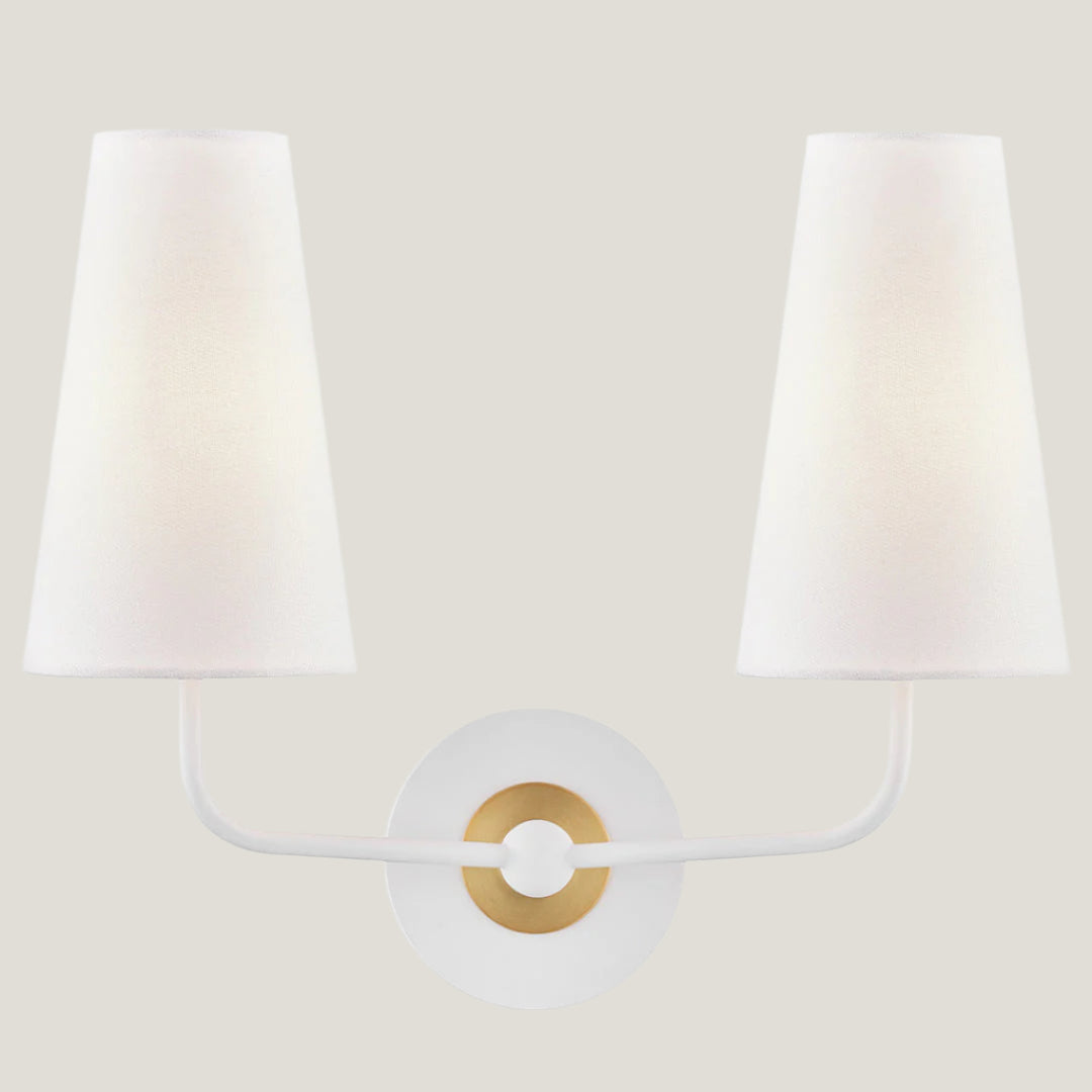 Merri Double Wall Light - Hudson Valley Lighting – Lime Lace