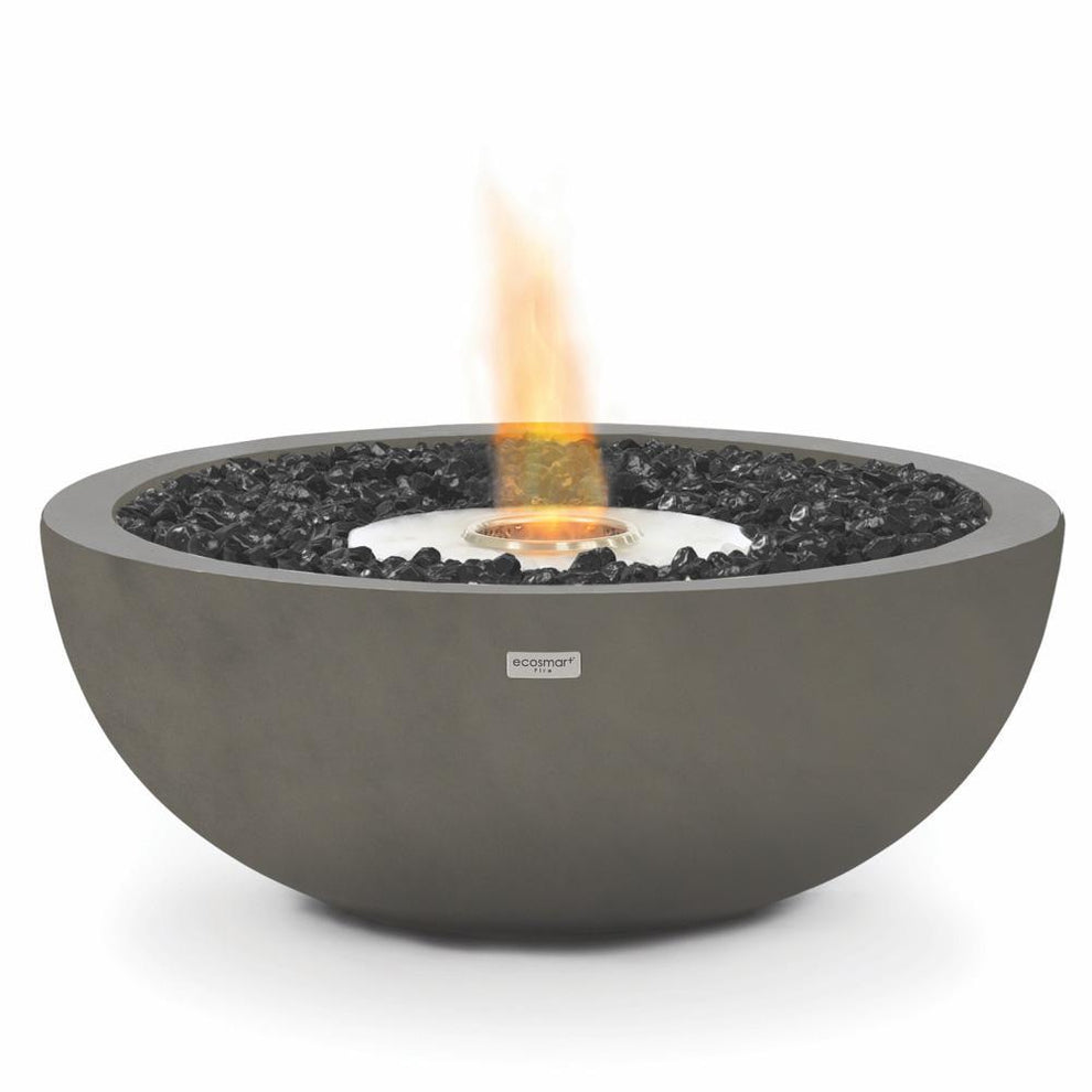 Mix 600 Bioethanol Fire Pit - Natural - EcoSmart Fire – Lime Lace