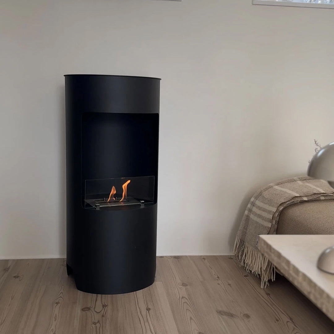Montgomery Open Bioethanol Fire – Lime Lace