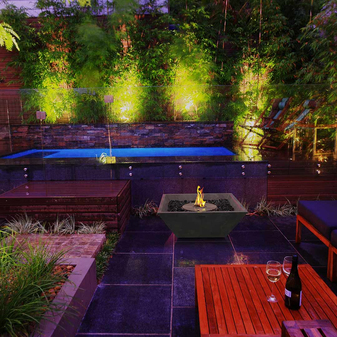 Nova 600 Fire Pit in Natural - EcoSmart Fire – Lime Lace