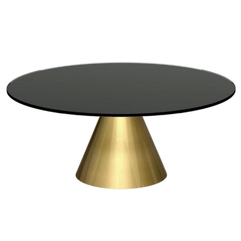 Oscar Round Coffee Table – Lime Lace