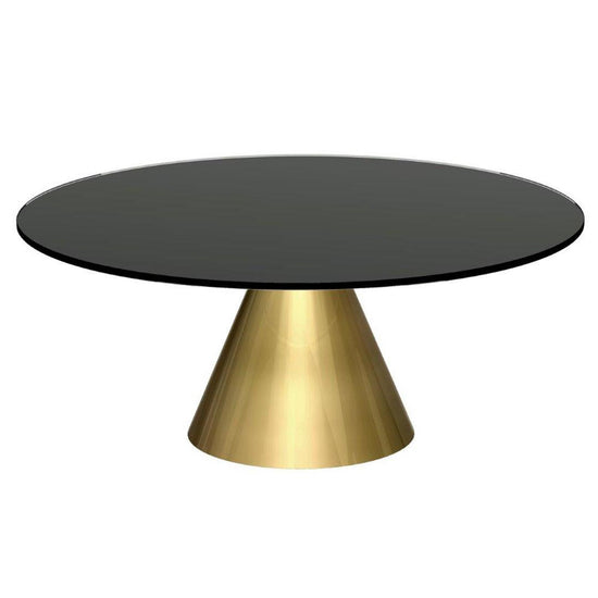 Oscar Round Coffee Table – Lime Lace