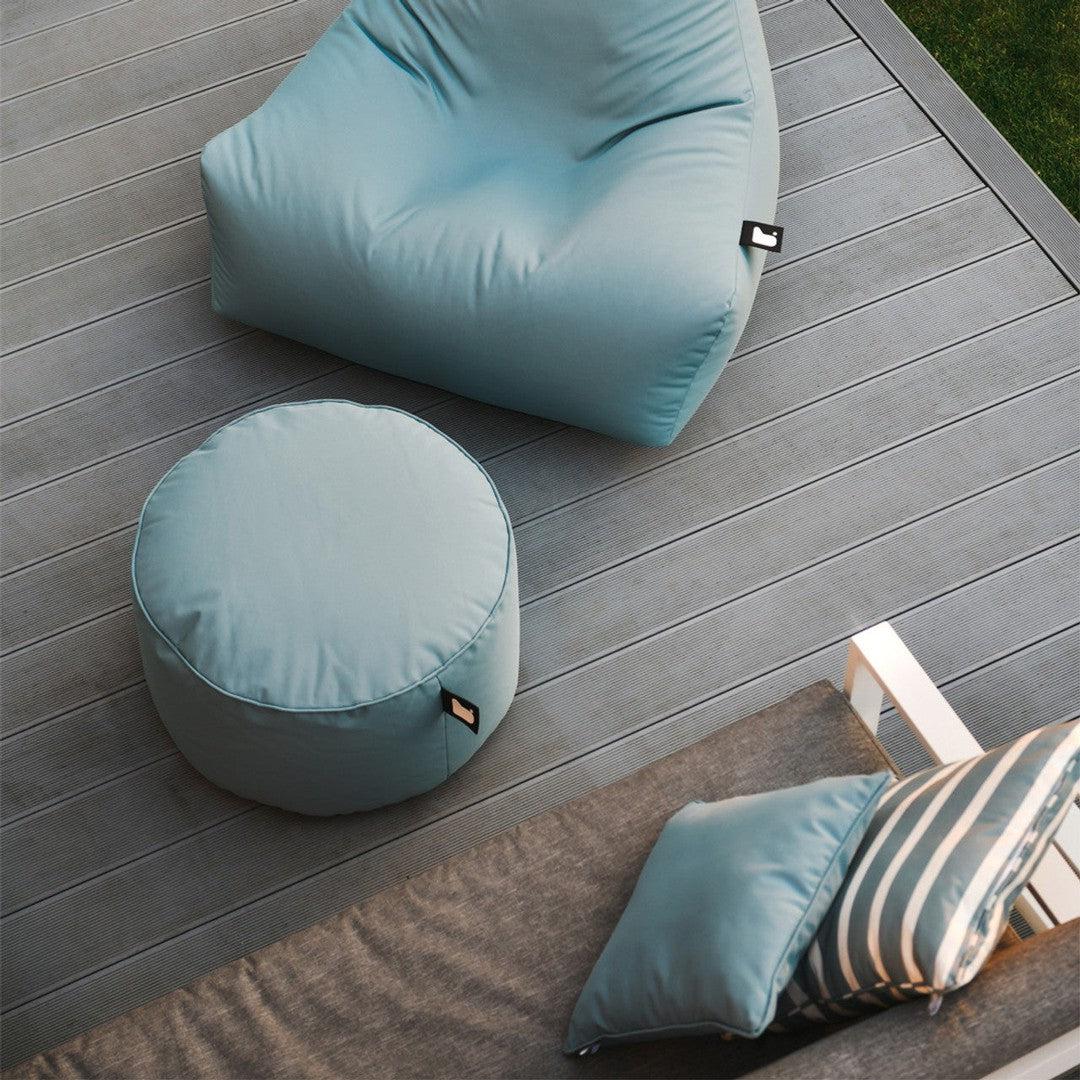 Outdoor B Pouffe - Grey – Lime Lace