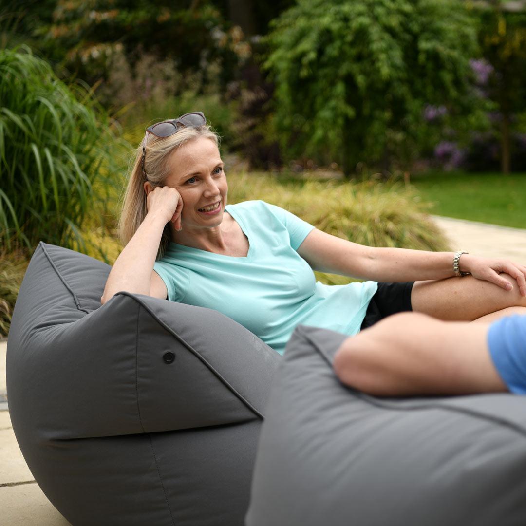 Outdoor Bean Bed - Grey – Lime Lace