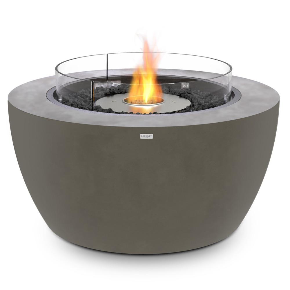 POD40 Bioethanol Fire Pit - Natural - EcoSmart Fire – Lime Lace