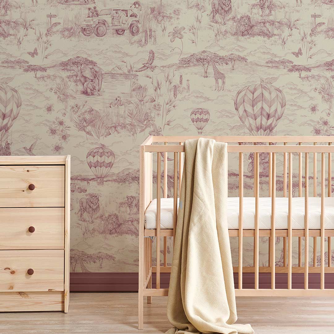 Personalised Lyons Den Wallpaper - Victoria Sanders – Lime Lace