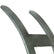 Pewter Curved Log Holder – Lime Lace