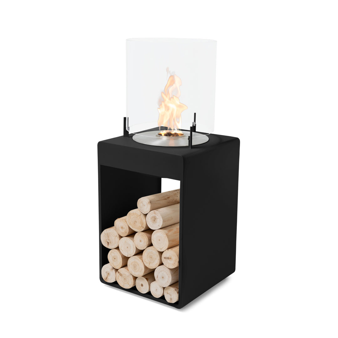 Pop 3T Free Standing Bioethanol Fire - EcoSmart Fire – Lime Lace