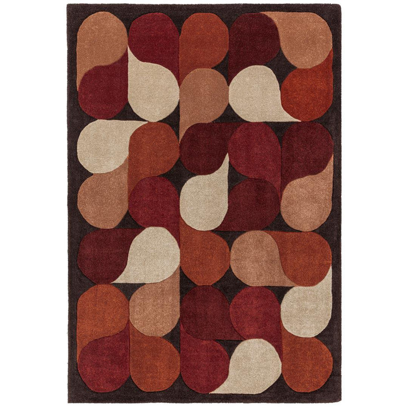 Red Romy Jive Rug – Lime Lace