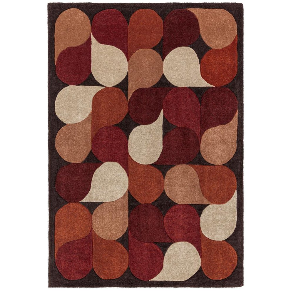Red Romy Jive Rug – Lime Lace