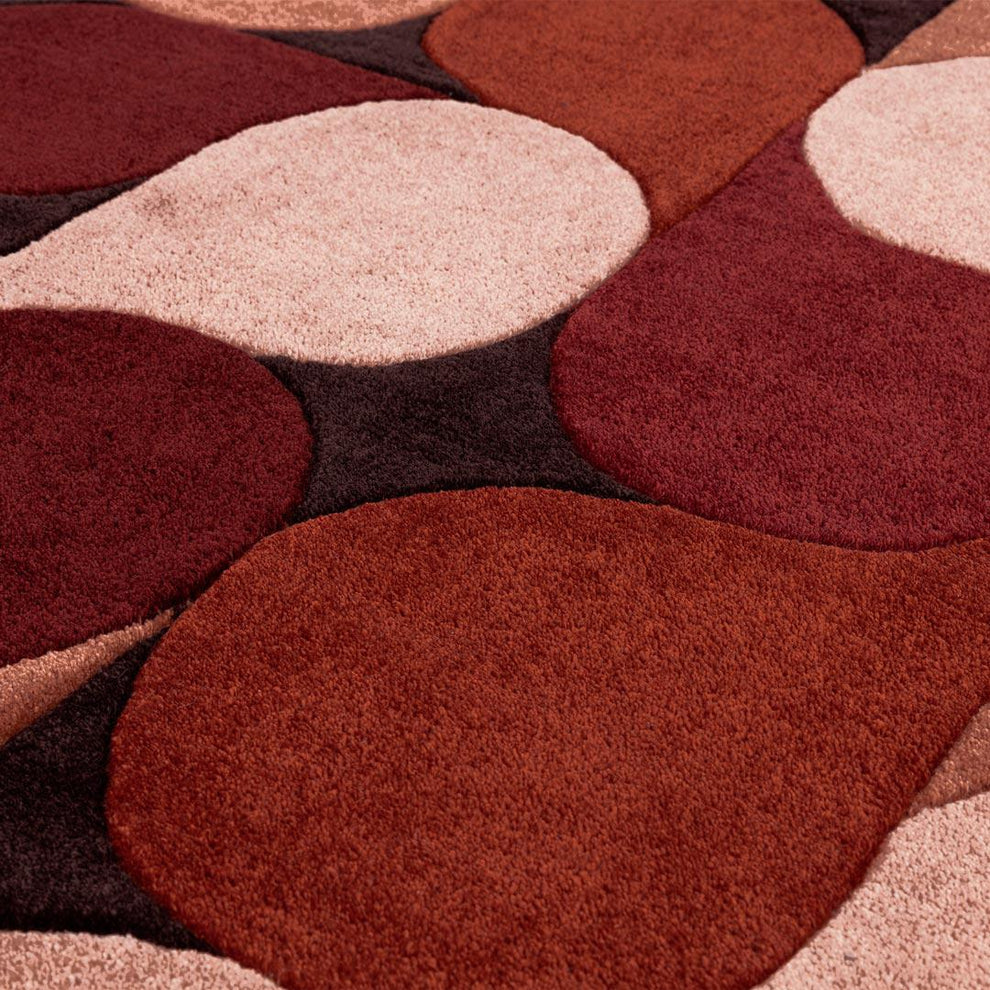 Red Romy Jive Rug – Lime Lace