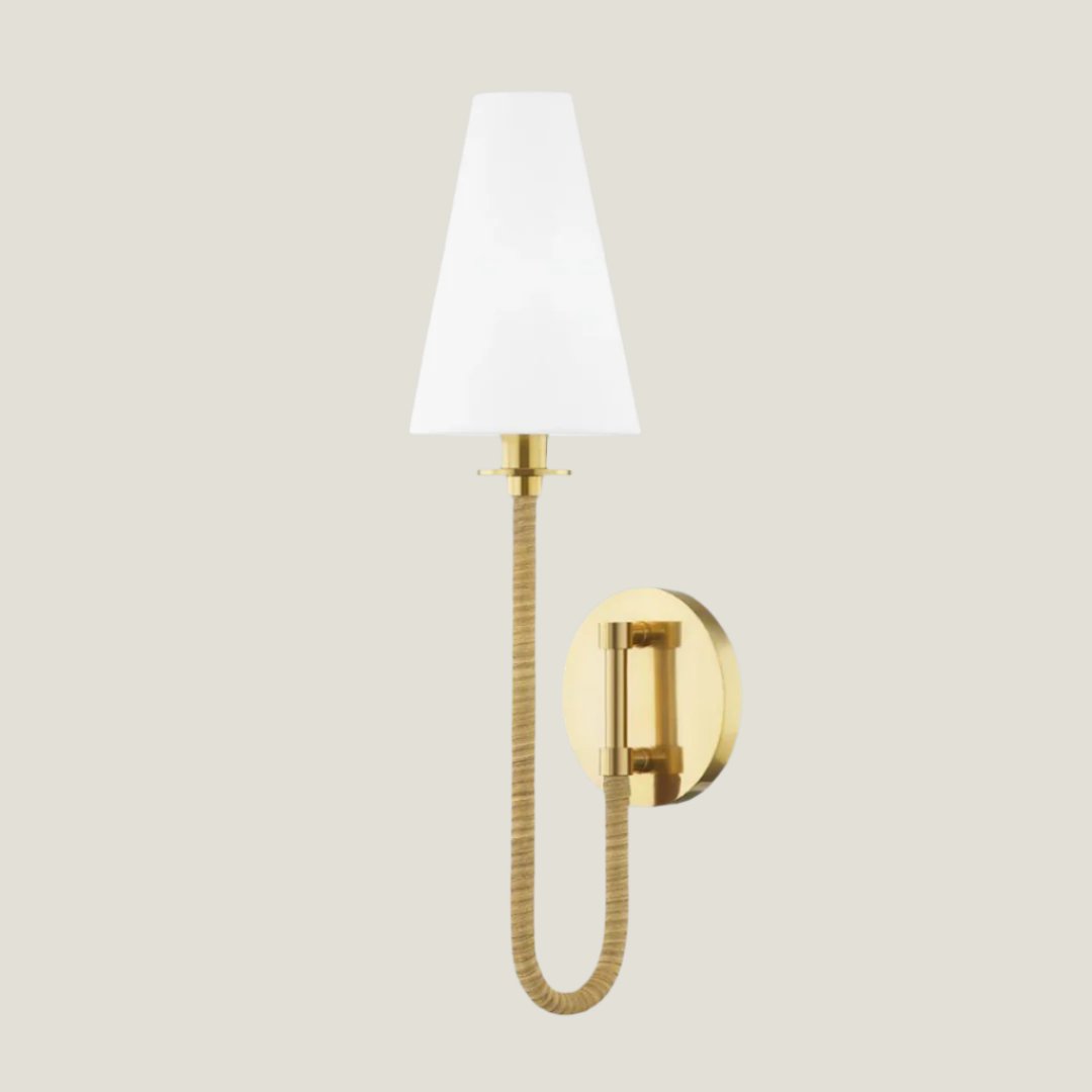 Ripley Wall Light - Aged Brass - Hudson Valley Lighting – Lime Lace