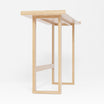 Slim Natural Oak Desk – Lime Lace