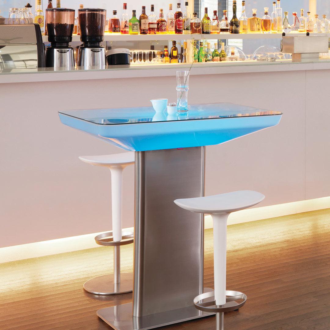 Studio 105 Indoor LED Light Up Bar Table – Lime Lace