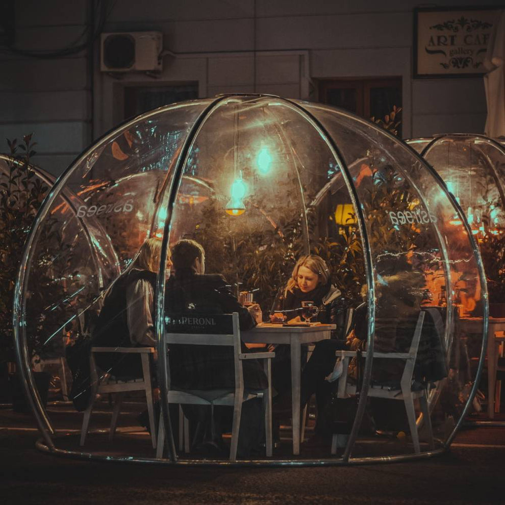 Weatherproof Garden Igloo 360 Dome - Extra Large – Lime Lace