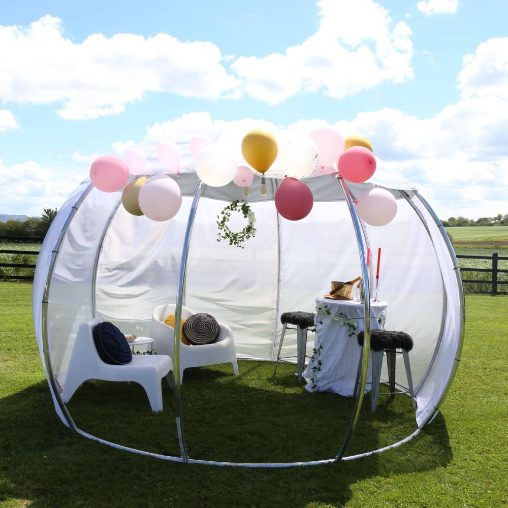 Weatherproof Garden Igloo 360 Dome - Extra Large – Lime Lace