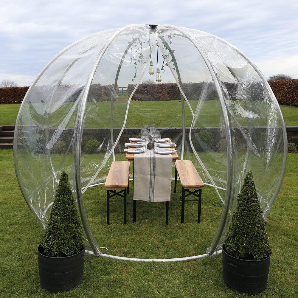 Weatherproof Garden Igloo 360 Dome - Medium – Lime Lace