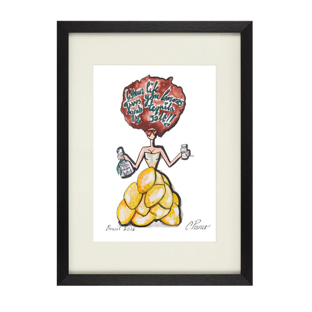 When Life Gives You Lemons Limited Edition Print – Charlotte Posner ...